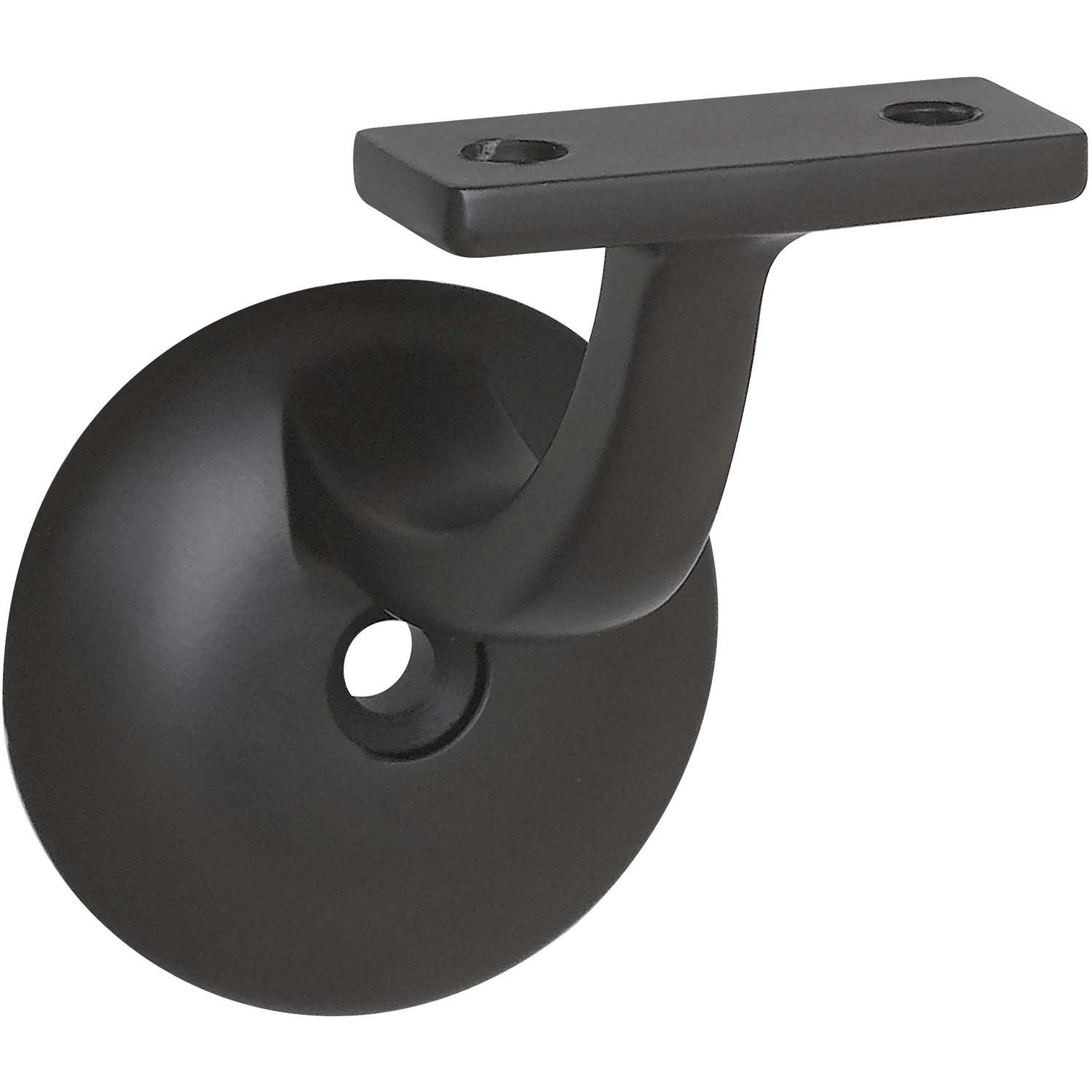 National Hardware Black Zinc Handrail Bracket 3.1 in. L 250 lb - Ace ...