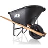 Ace Poly Residential Wheelbarrow 6 cu ft Mfr# TP6R-ACE - Ace Hardware