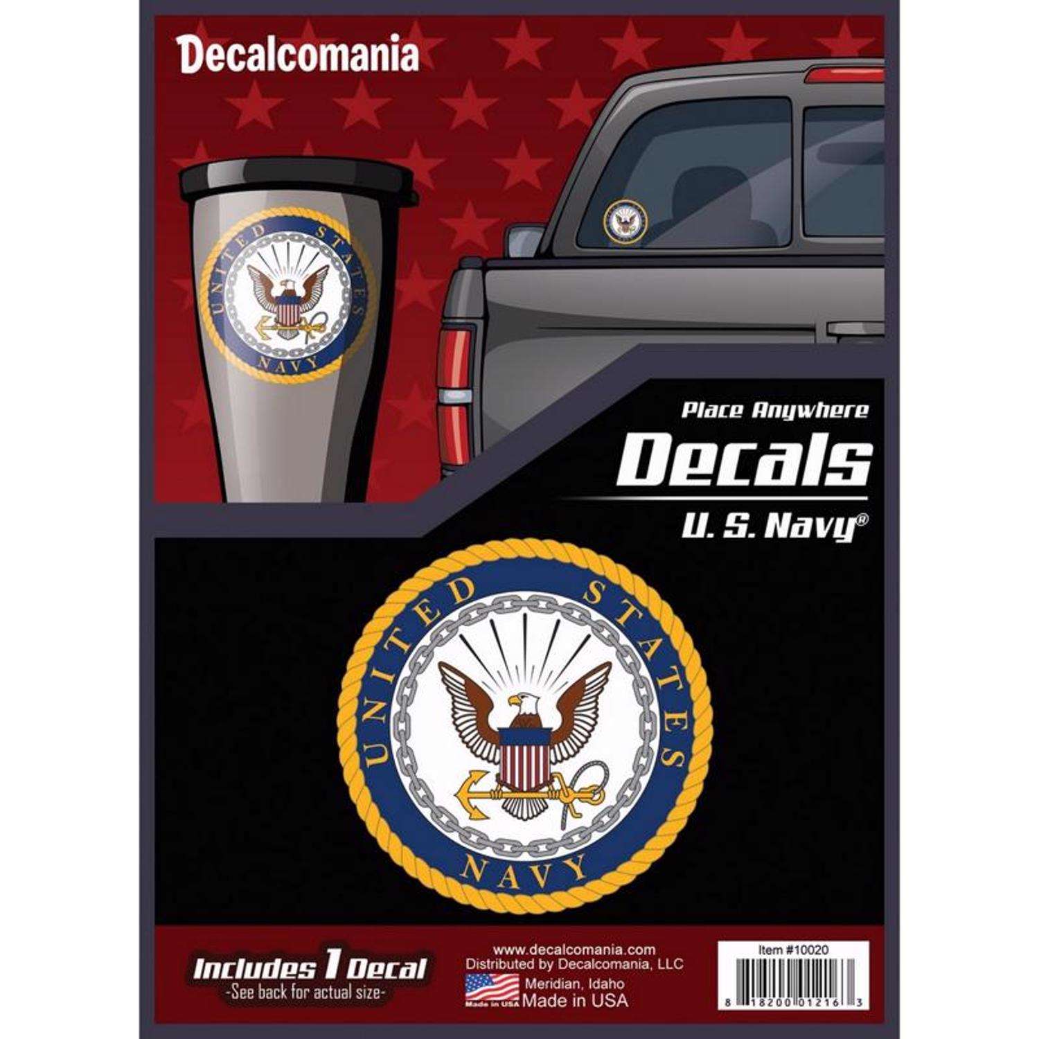 Decalcomania U.S. Navy Car Sticker Vinyl 1 pk - Ace Hardware