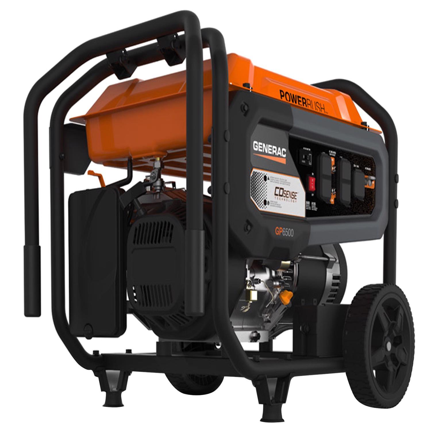 Generac GP Series 6500 W 120/240 V Portable Gas Generator - Ace ...
