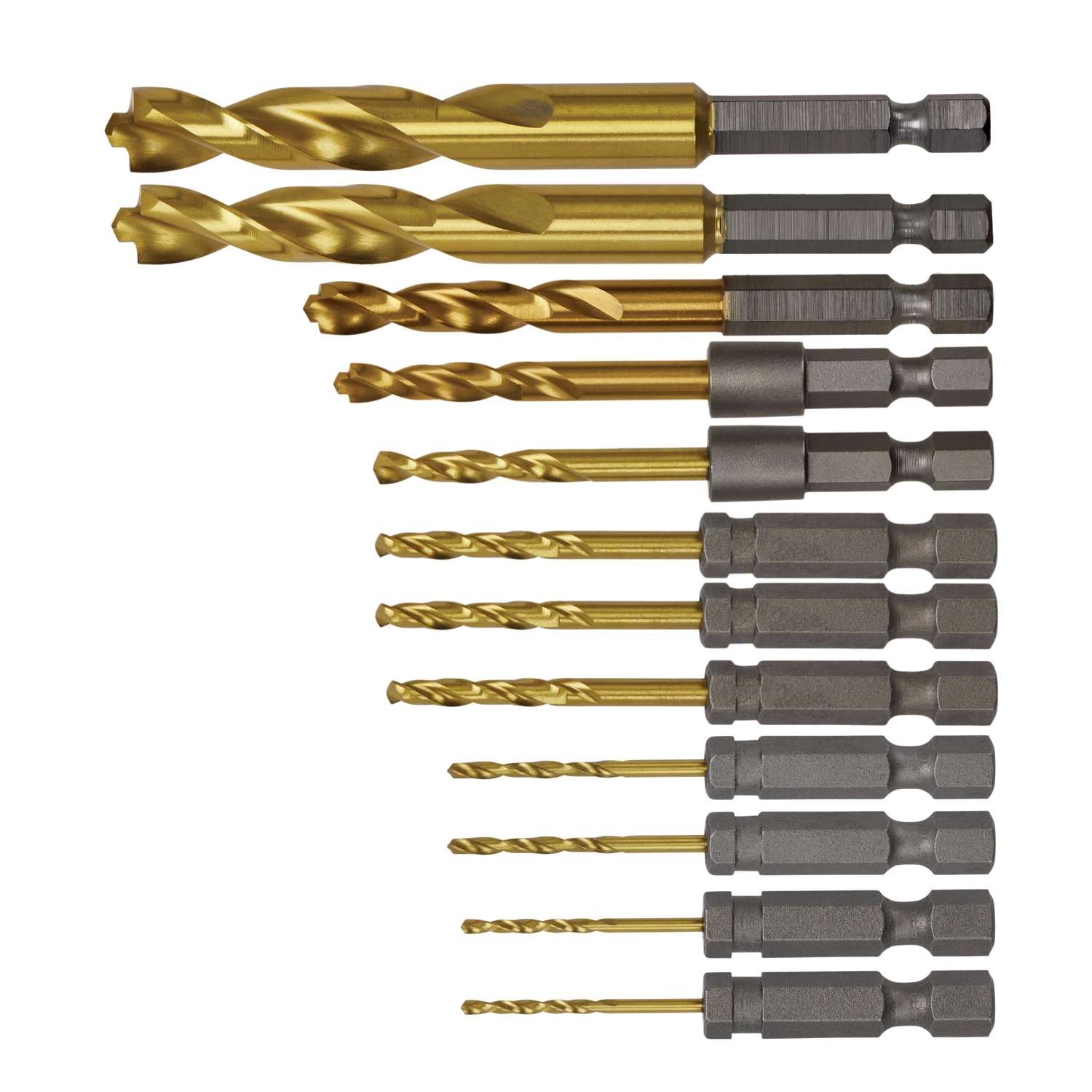 Pilot point drill bit set store
