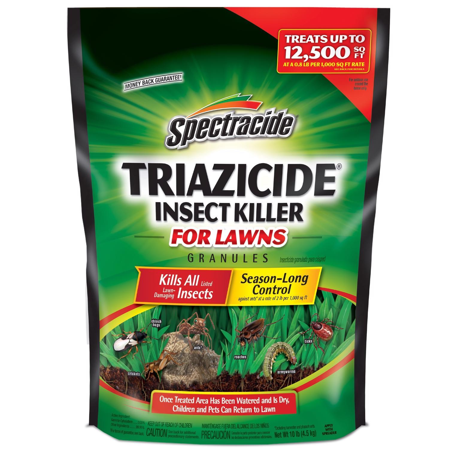 Spectracide Triazicide for Lawns Insect Killer Granules 10 lb Mfr# HG ...