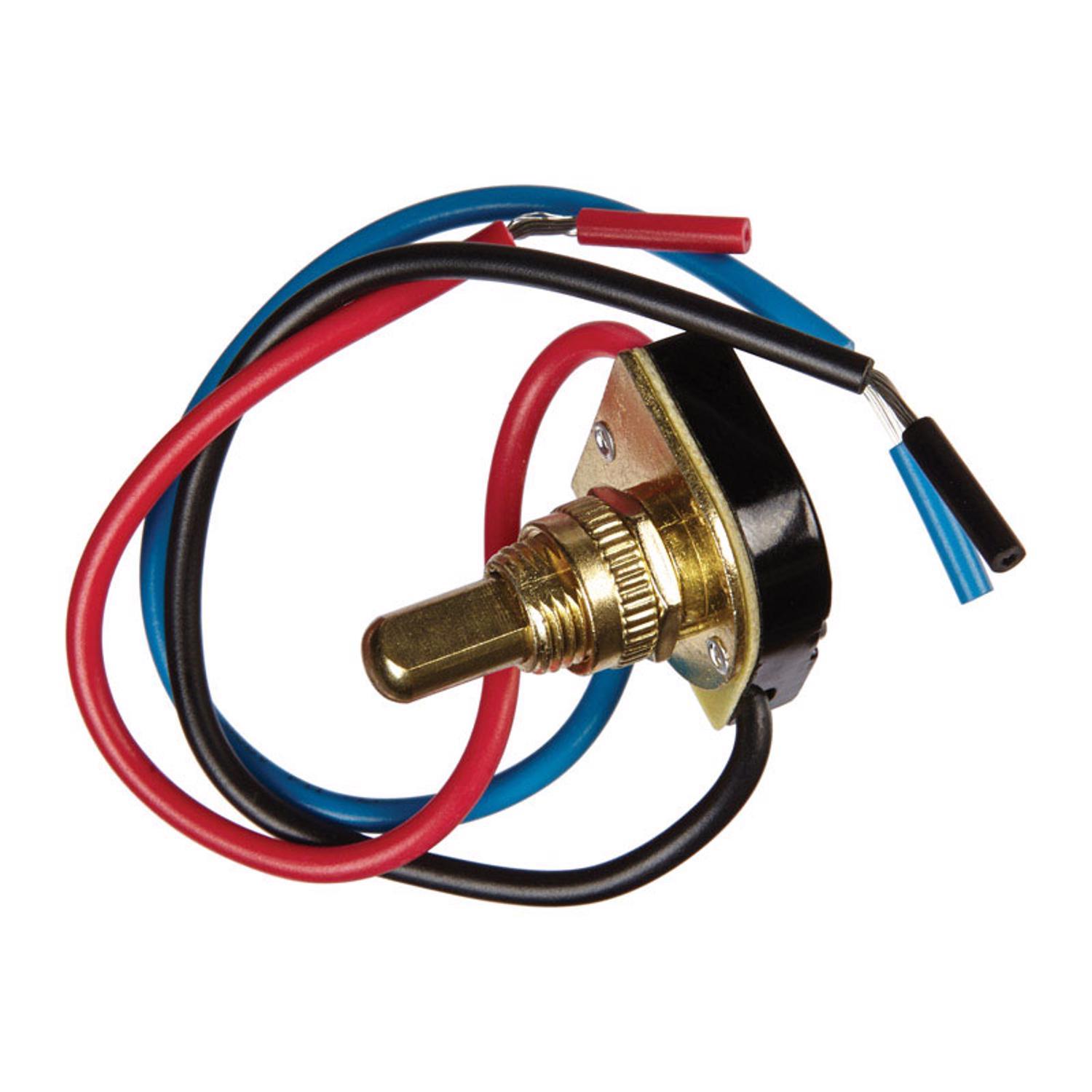 Jandorf 6 amps Single Pole or 3-way Push Button Appliance Switch Brass ...