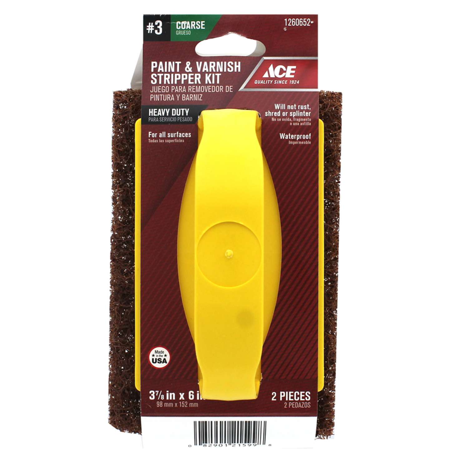 Ace 6 in. L X 3-7/8 in. W Abrasive Cloth Mfr# 1260652 - Ace Hardware
