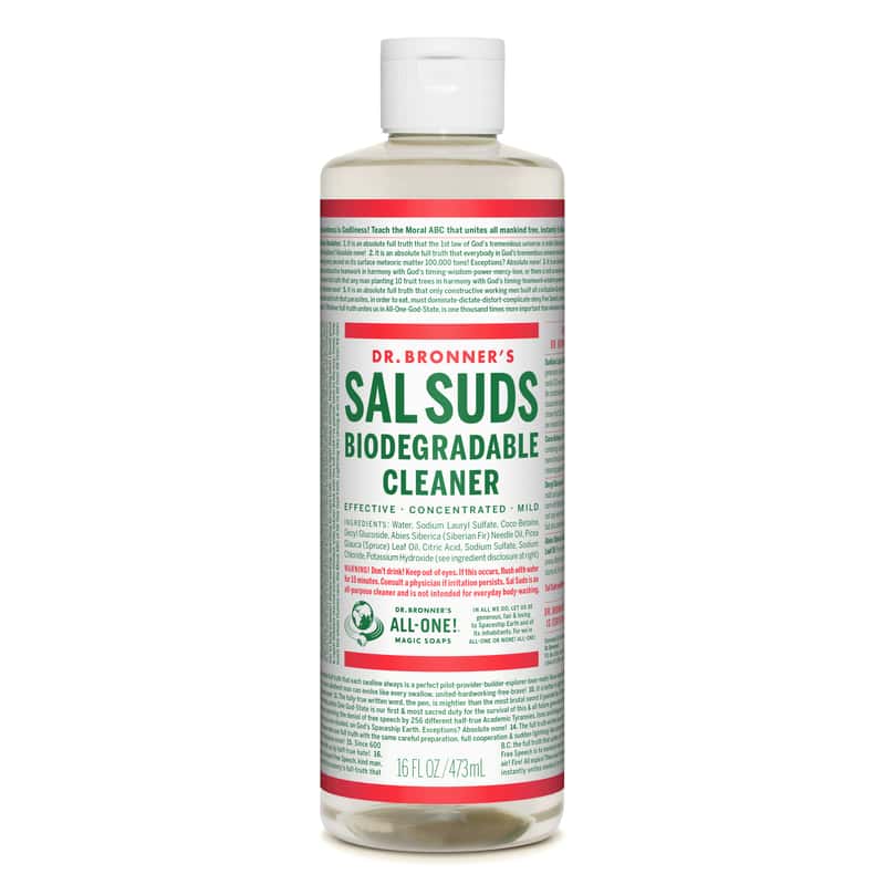 Dr. Bronner's Sal Suds Pine Scent Concentrated Organic All Purpose ...