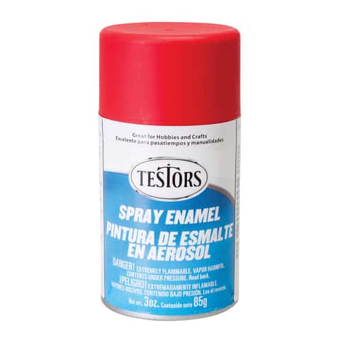 Testors Flat Red Spray Paint 3 oz - Ace Hardware