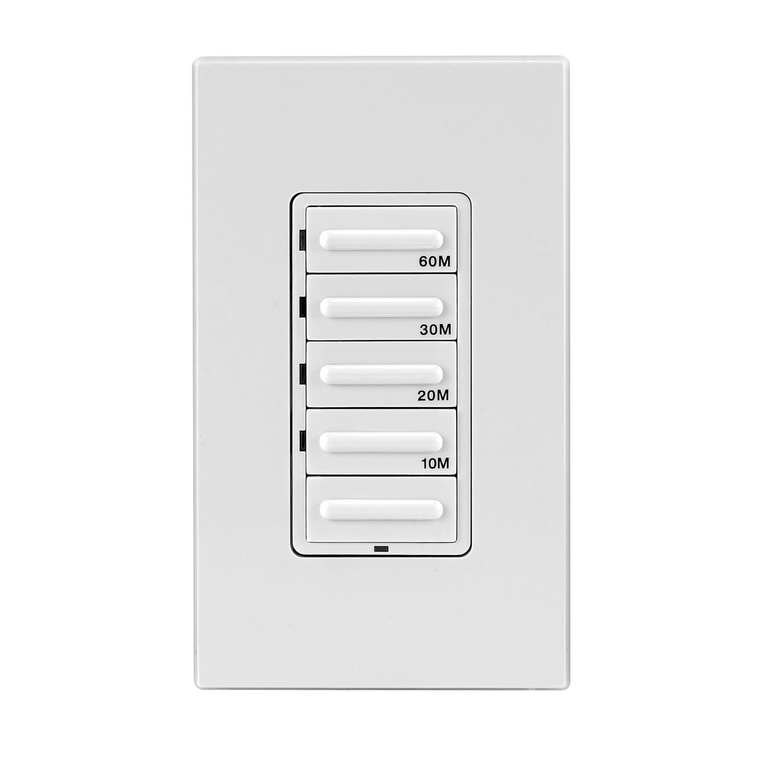 Leviton Decora Indoor Countdown Timer 120 V White - Ace Hardware