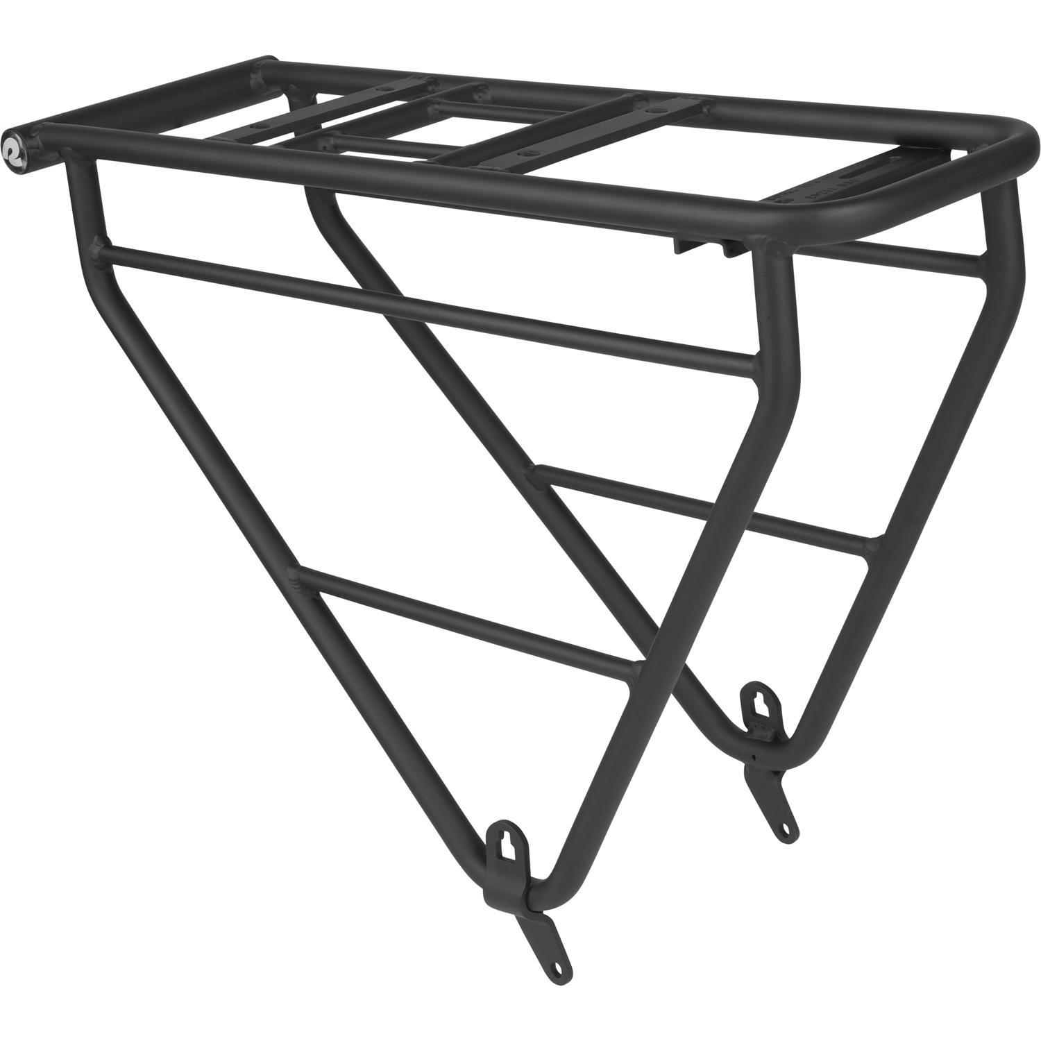 Retrospec Haul Aluminum Rear Rack 55 lb Black - Sansujyuku