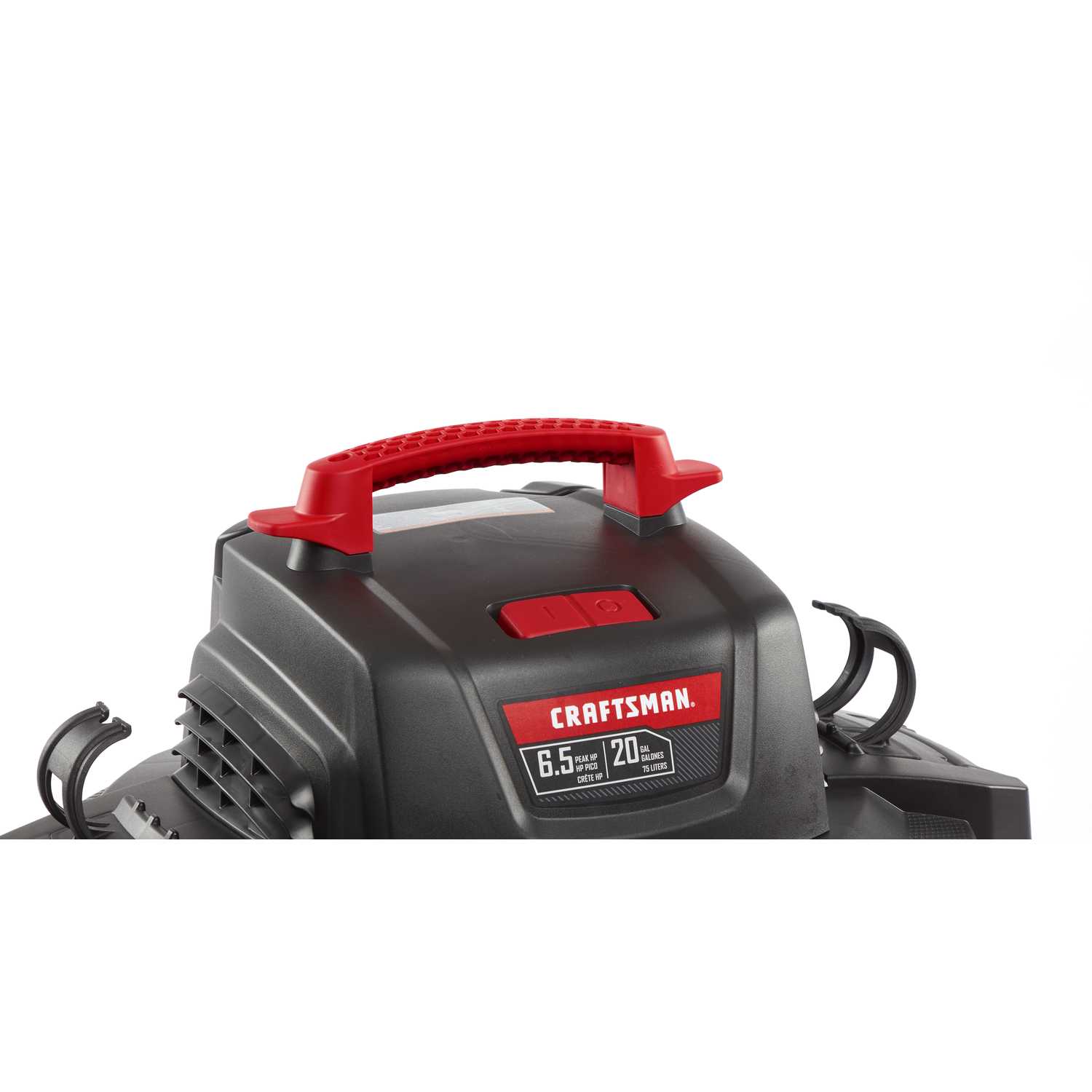 Craftsman 20 gal. Corded Wet/Dry Vacuum 12 amps 120 volt 6.5 hp Red 30 ...