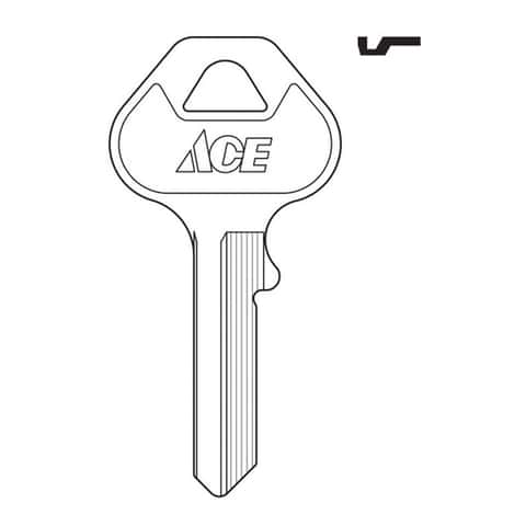 Ace Home Padlock Key Blank CP10 - 88/ 40 KB Single - Ace Hardware