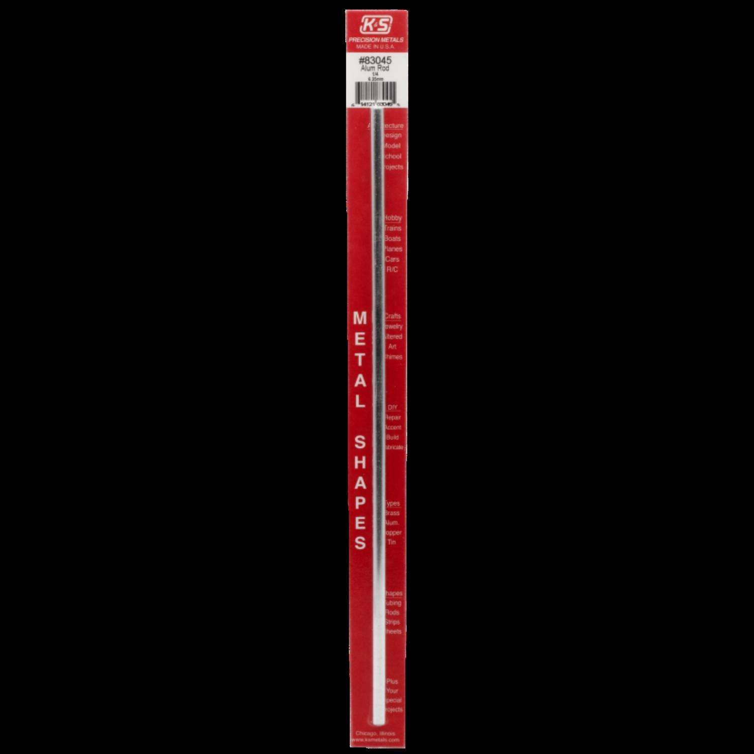 K&S 12 in. L X 0.3 in. D Aluminum Rod 1 pk - Ace Hardware