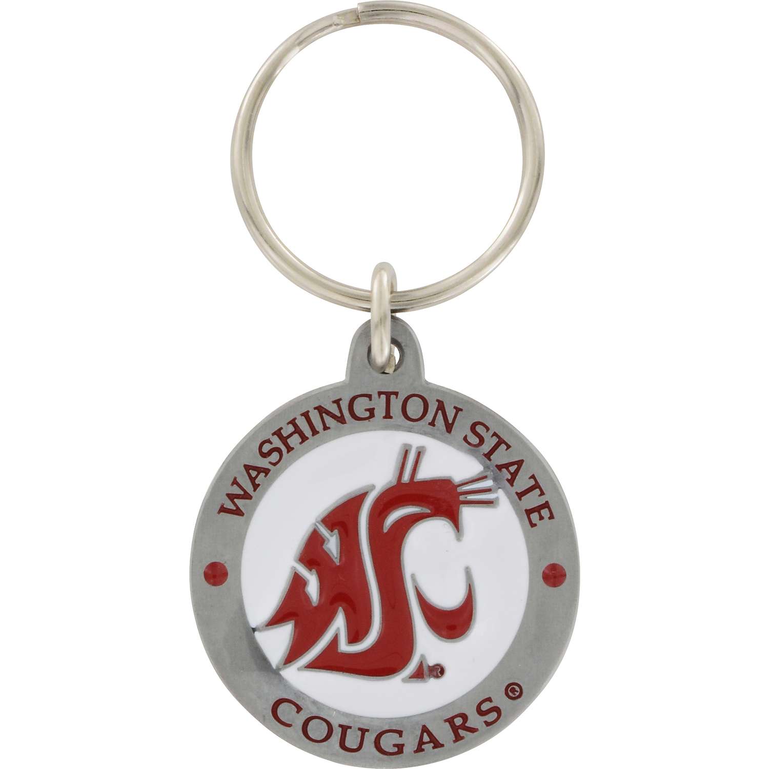 Hillman Washington State Cougars Metal Multicolored Key Chain - Ace ...