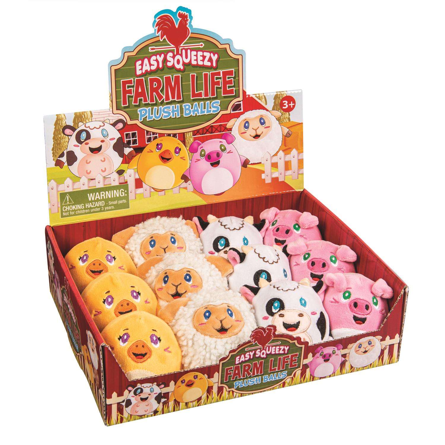 Playmaker Toys Farm Life Plush Balls Assorted 1 pc - Ace Hardware