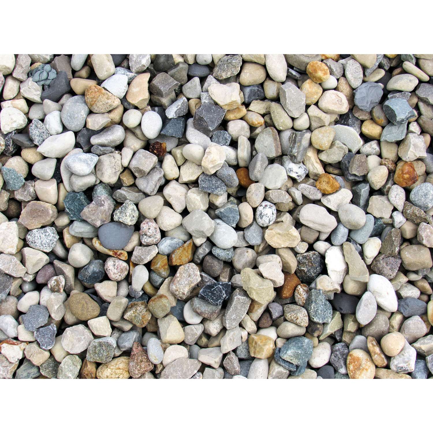 Locally Sourced Natural Decorative Pebble Pea Gravel 0.5 cu ft - Ace ...