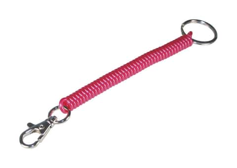 HILLMAN Metal/Plastic Assorted Wrist Coil Key Chain Mfr# 711082 - Ace ...
