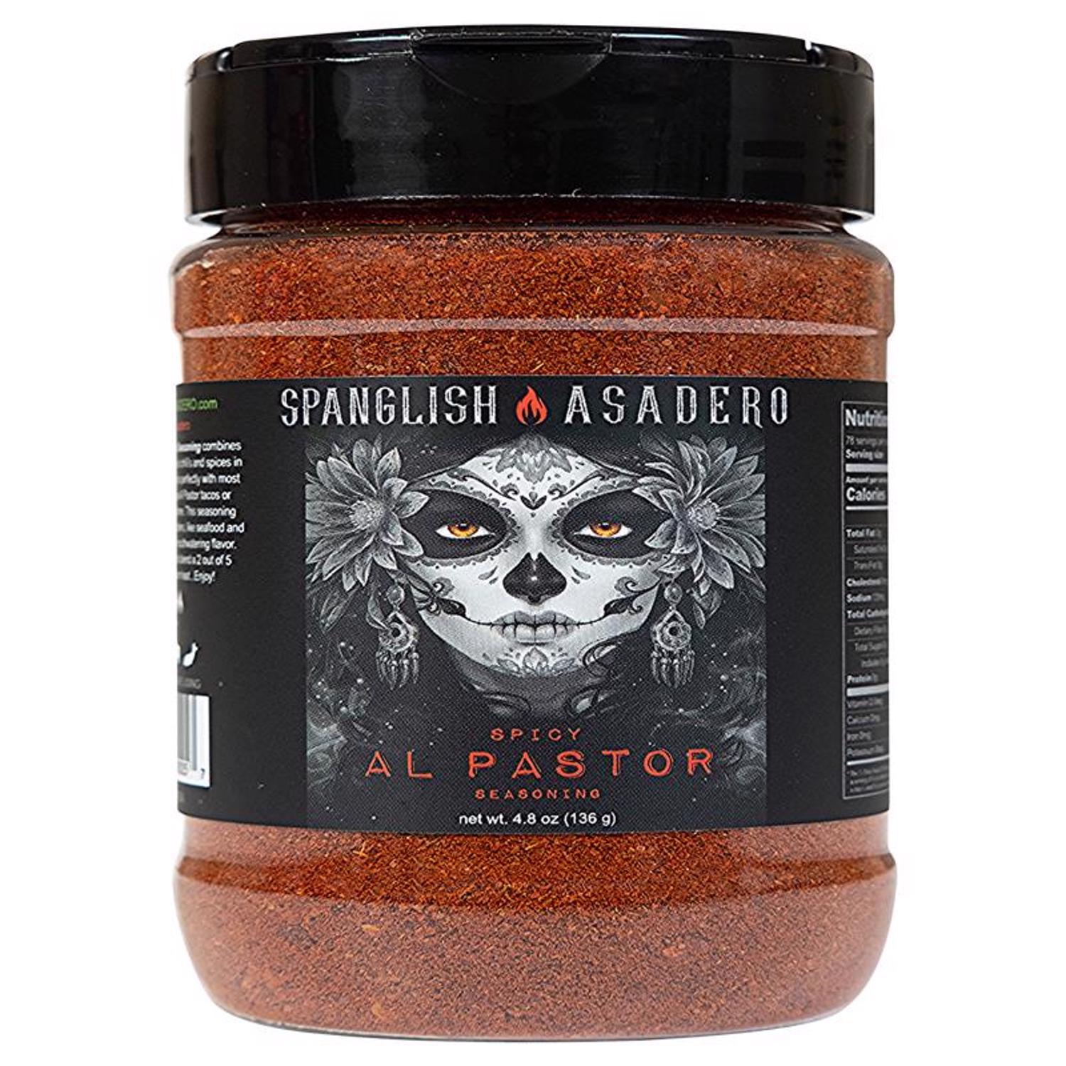 Spanglish Asadero Spicy Al Pastor Bar-B-Q Rub/Seasoning 4.8 oz - Ace ...