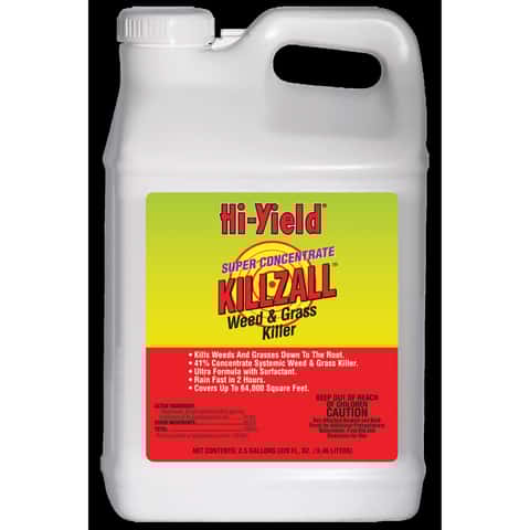 Hi-Yield Killzall Weed and Grass Killer Concentrate 2.5 gal Mfr# 33707 ...