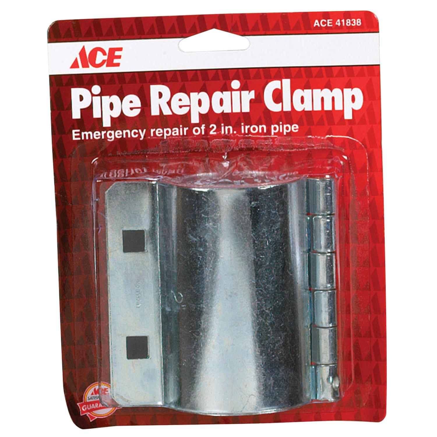 Ace 2 in. Steel Pipe Repair Clamp Mfr# 74-1551-20A - Ace Hardware