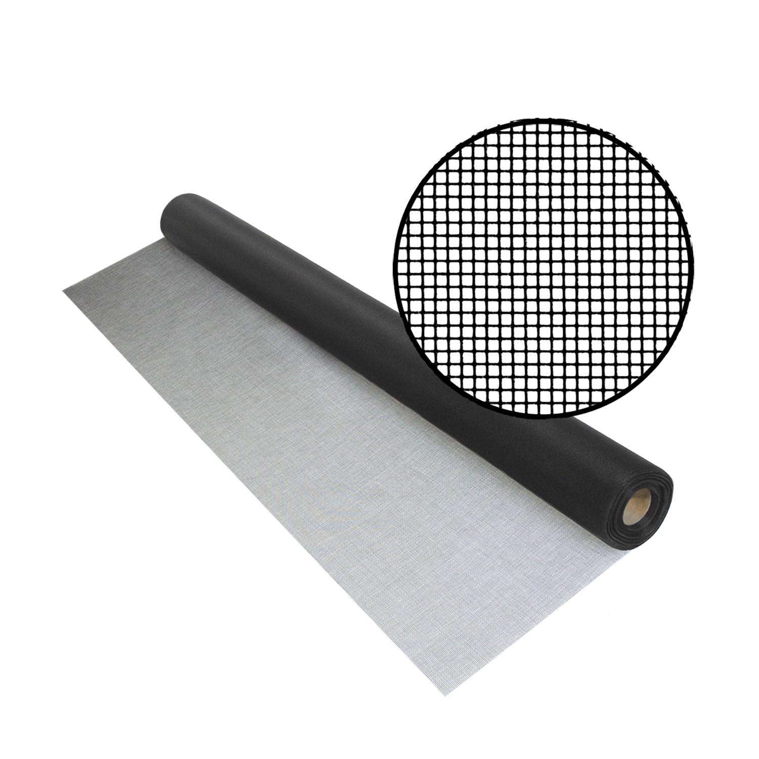 Phifer BetterVue 48 in. W X 100 ft. L Black Polyester Insect Screen ...