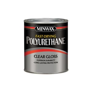 Minwax Gloss Clear Fast-Drying Polyurethane 1 qt. - Ace Hardware