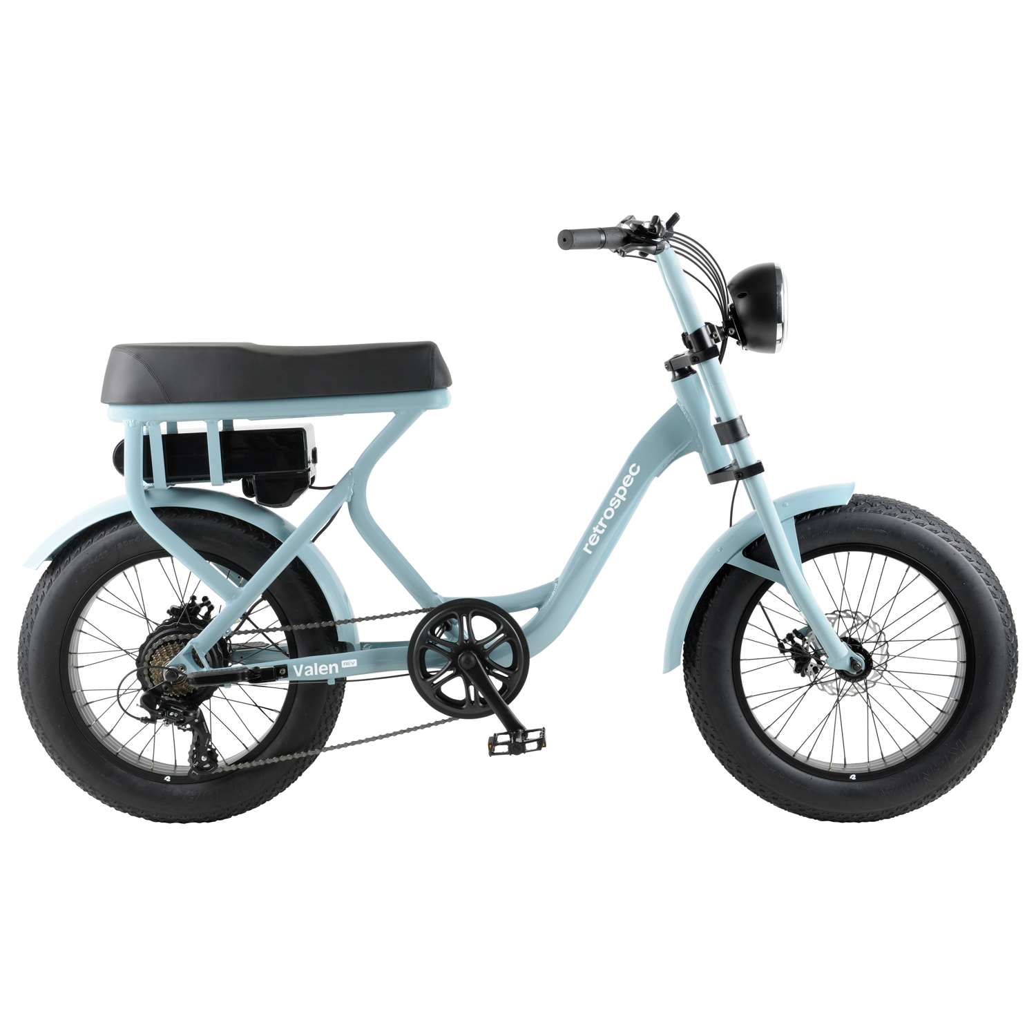 Retrospec Valen Rev Unisex 20 in. D Electric Bicycle Crystal Blue - Ace ...