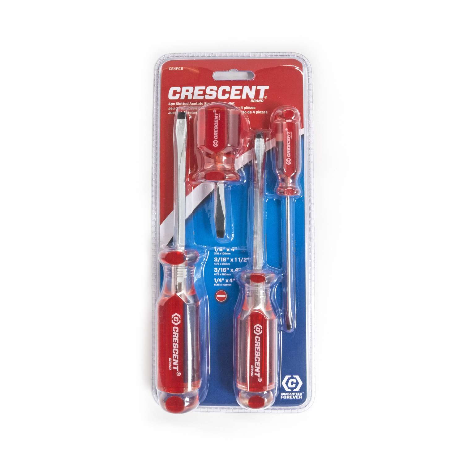 Crescent Slotted Screwdriver 4 pc. - Ace Hardware