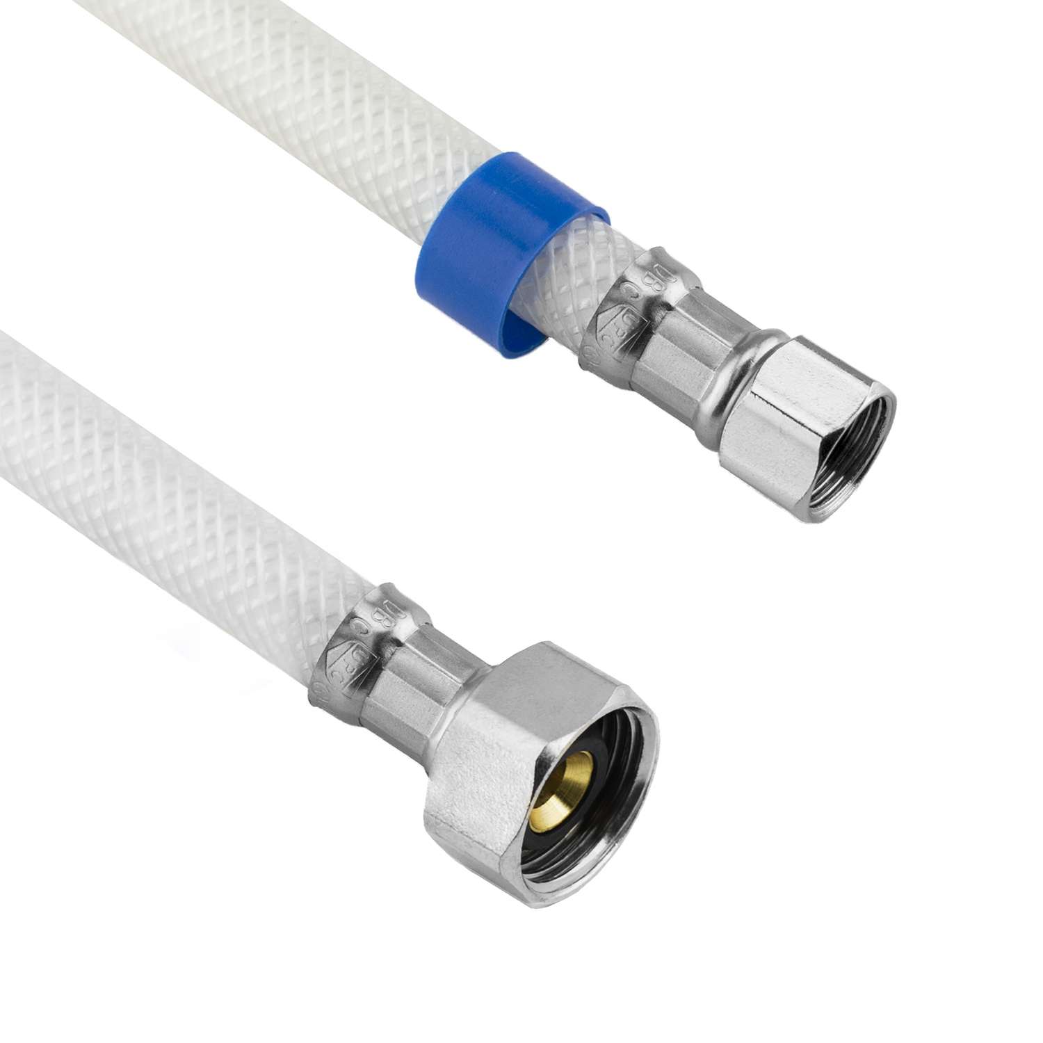 Lasco 3/8 in. Compression X 1/2 in. D FIP 60 in. Vinyl PolyFlex ...