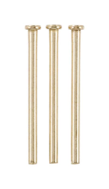Ace 4 in. L Satin Brass Hinge Pin 3 pk - Ace Hardware