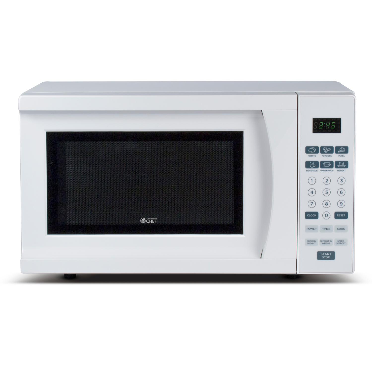 Commercial Chef 0.7 cu ft White Microwave 700 W – Sansujyuku