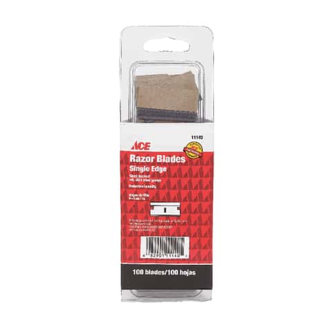 Ace Carbon Steel Single Edge Razor Blade 1.75 in. L 1 pk - Ace Hardware