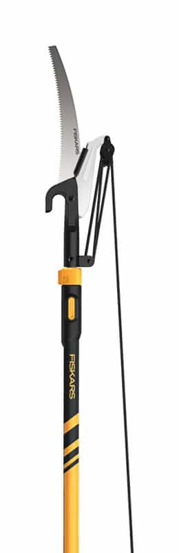 Fiskars 12 ft. Steel Curved Extendable Tree Pruner - Ace Hardware