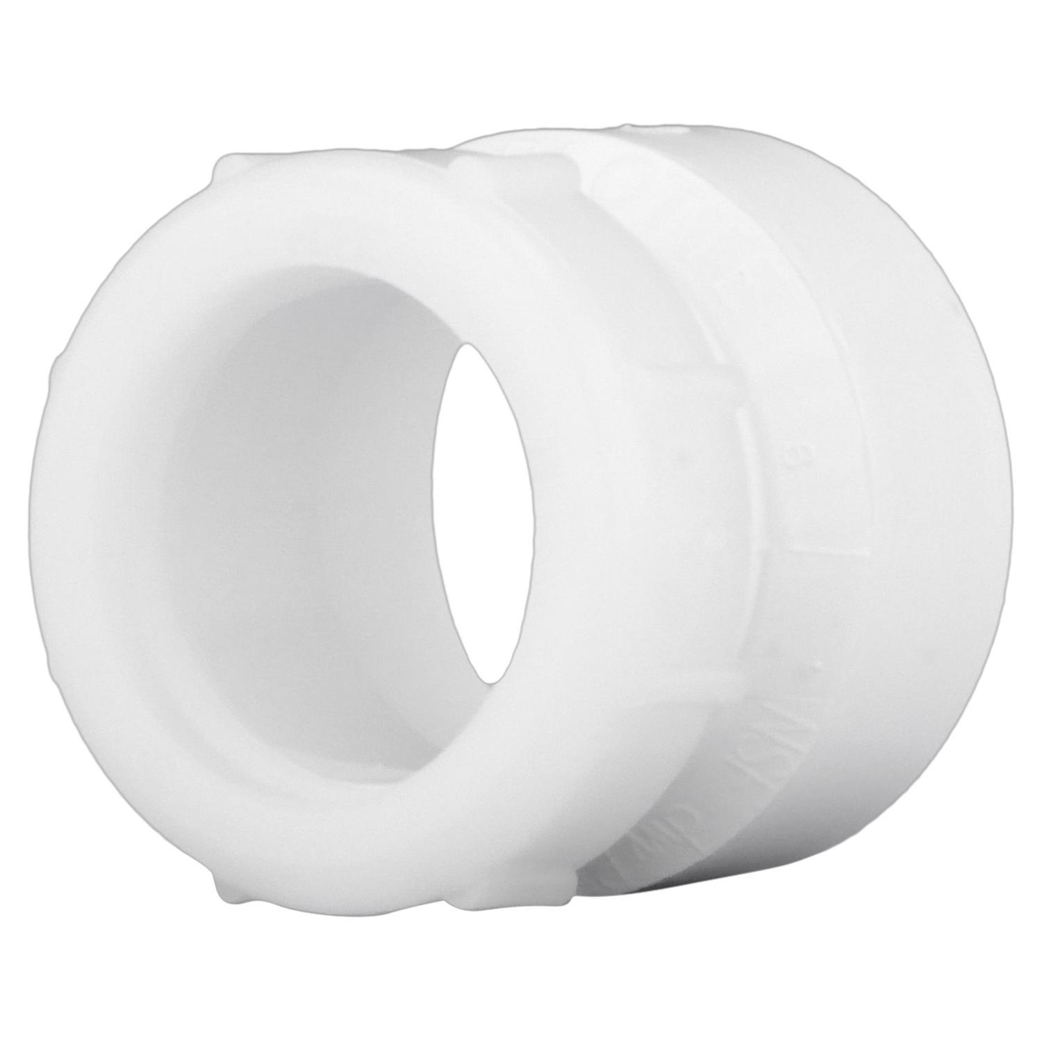 Charlotte Pipe Schedule 40 1-1/2 in. Hub X 1-1/2 in. D Slip PVC Pipe ...