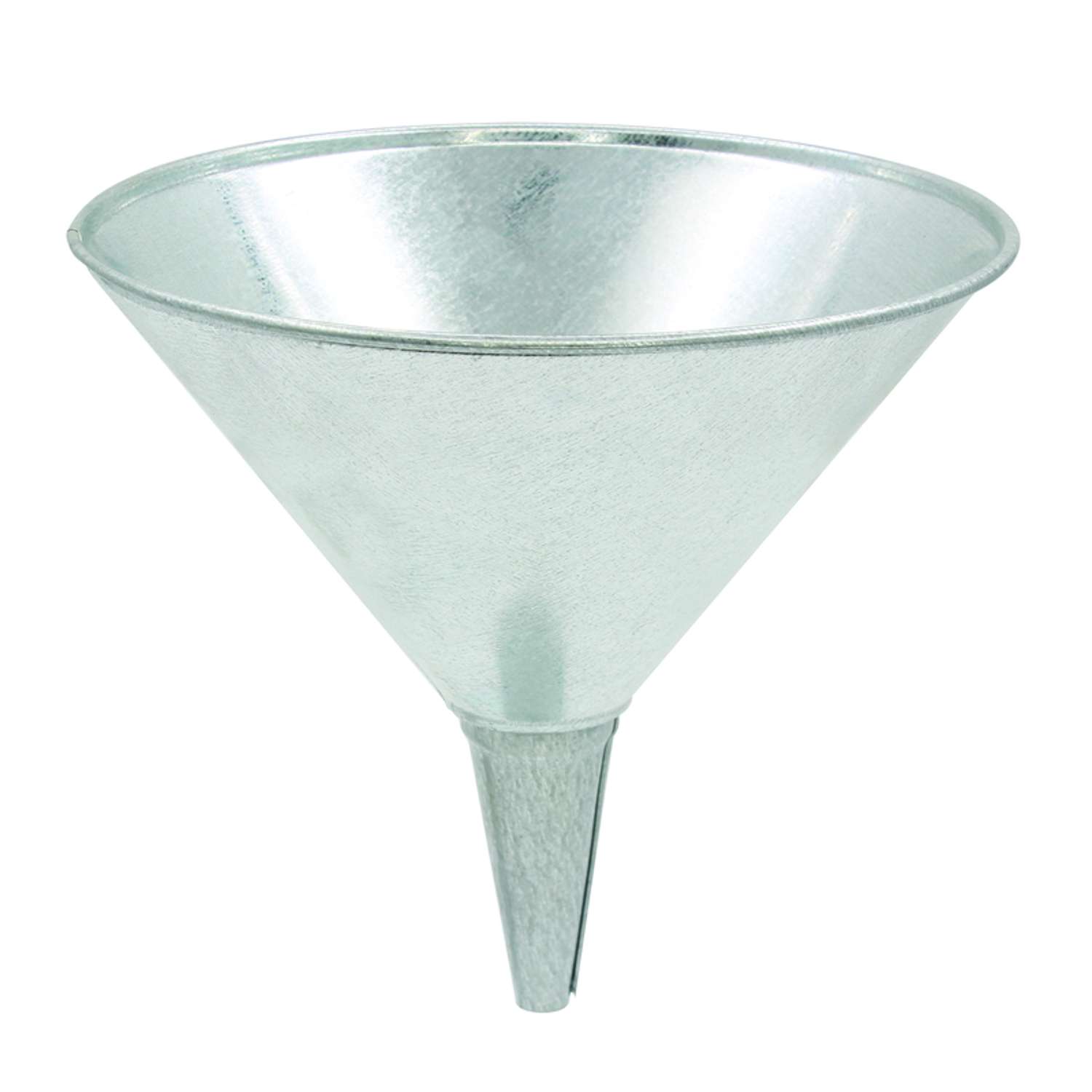 Lubrimatic Silver 8 in. H Galvanized Steel 2 qt Funnel - Ace Hardware