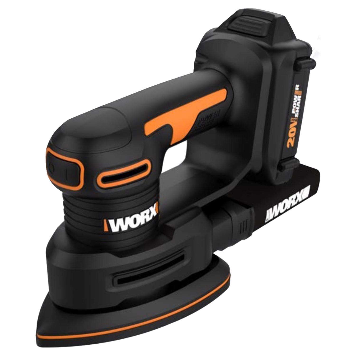 Worx Cordless 20 V Detail Sander Kit (Battery & Charger) - Ace Hardware
