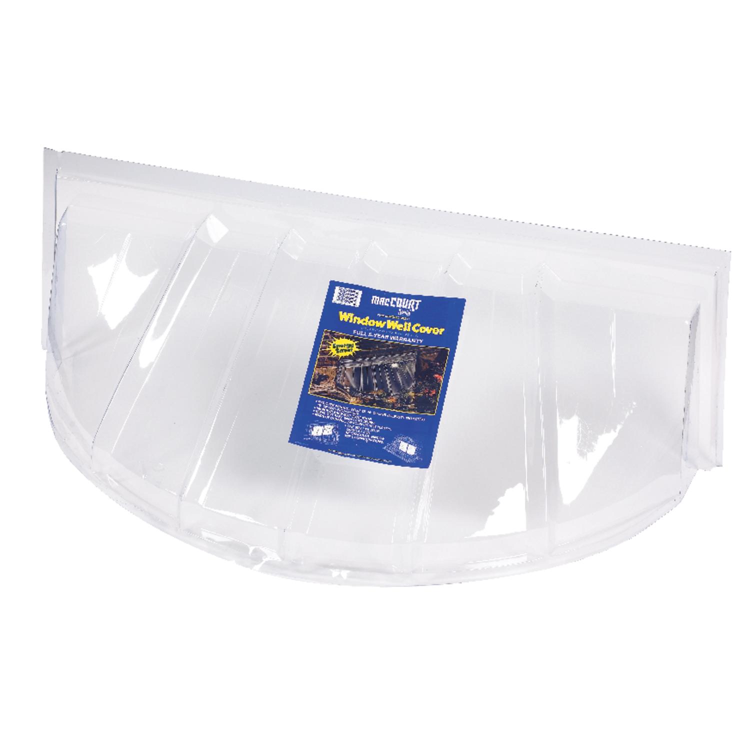 Maccourt W4217 Maccourt Window Well Cover Clear