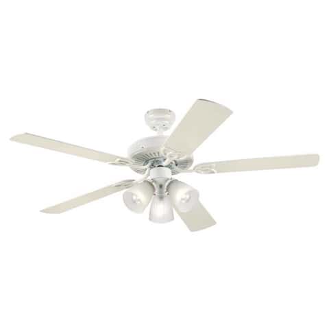 Westinghouse Vintage 52 in. White LED Indoor Ceiling Fan - Ace Hardware
