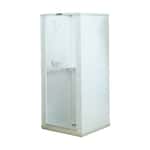 Mustee Durastall 74.75 H x 32.6 W x 32.6 L White Shower Stall - Ace ...