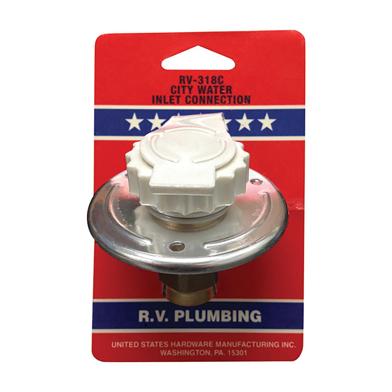 US Hardware City Water Inlet Connection 1 pk Mfr# RV-318C - Ace Hardware