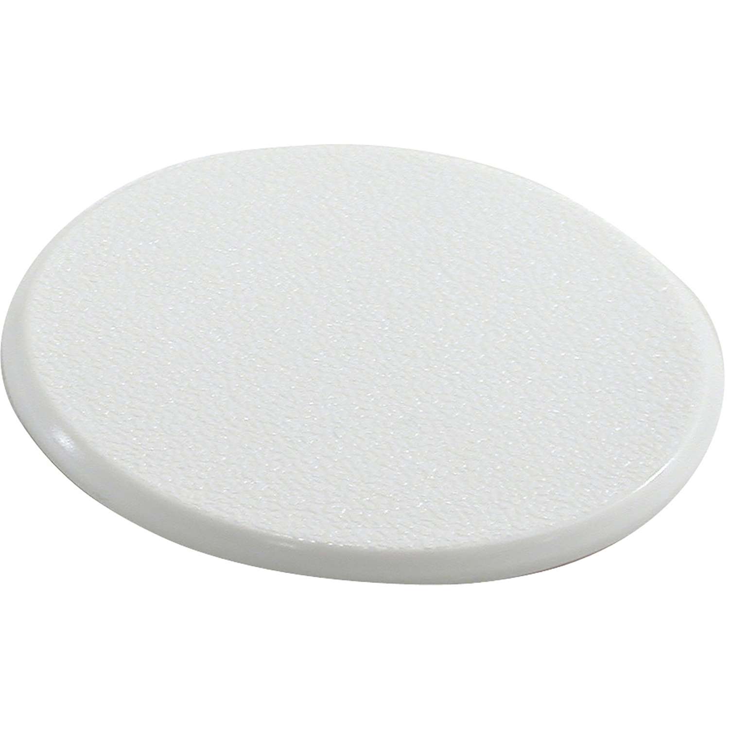 Shepherd Hardware 3.25 in. W X 3.25 in. L Rubber Matte White Wall ...
