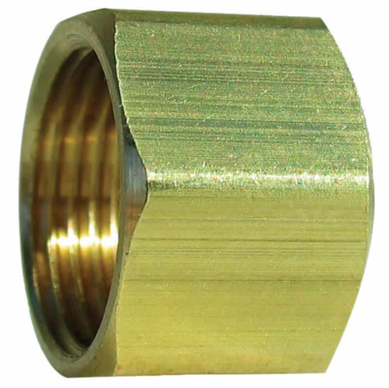 JMF 1/4 in. Compression Brass Compression Nut - Ace Hardware