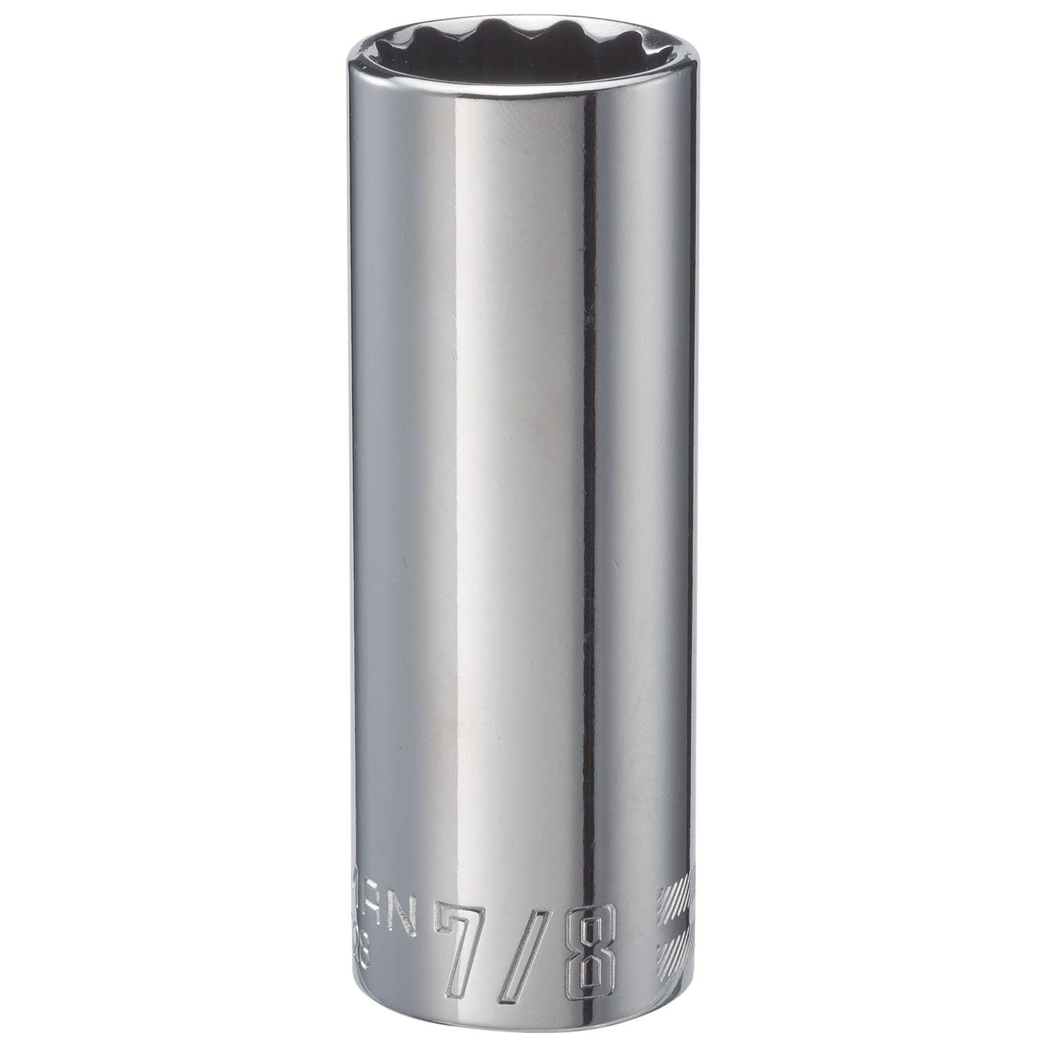 Craftsman 7/8 in. X 1/2 in. drive SAE 12 Point Deep Deep Socket 1 pc ...