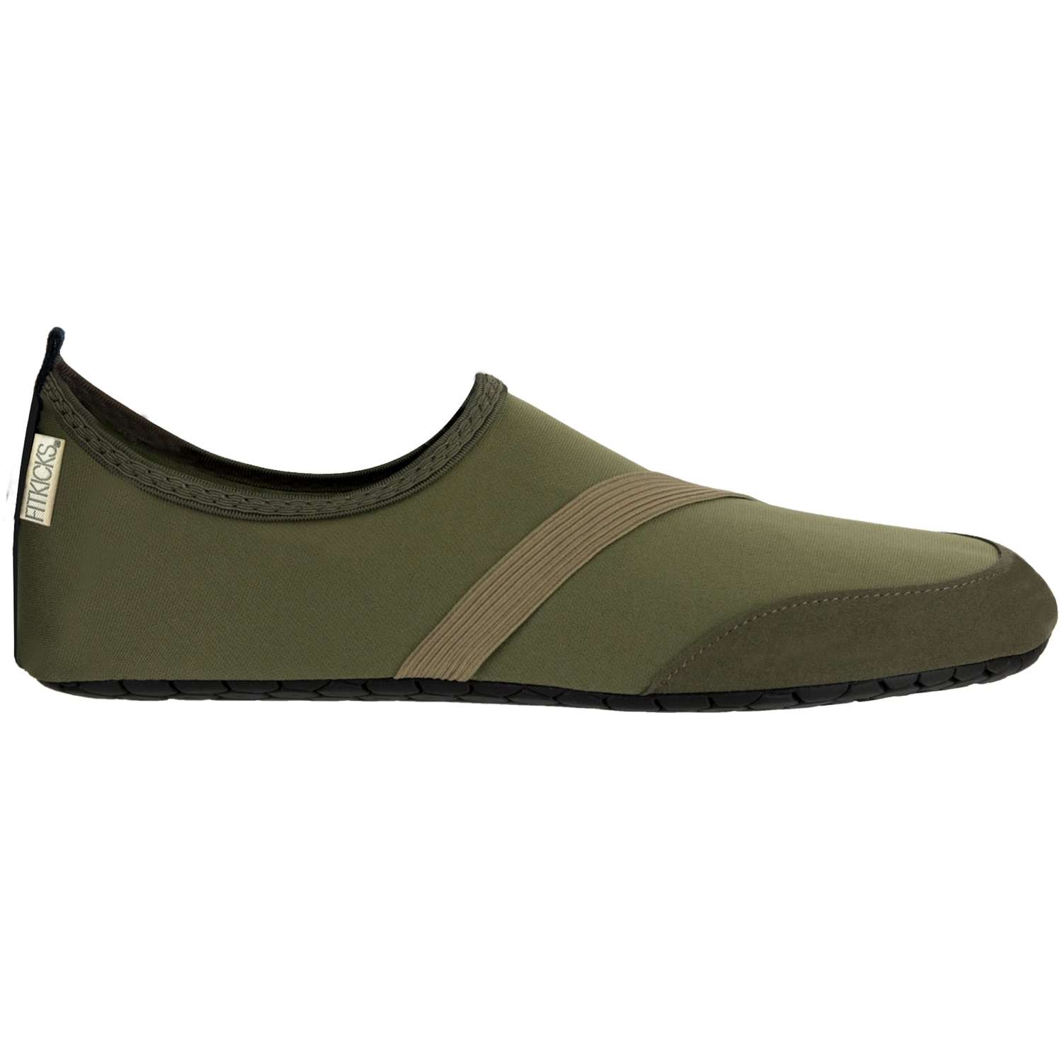Fitkicks Men's Slip-On Shoes L Green - Ace Hardware