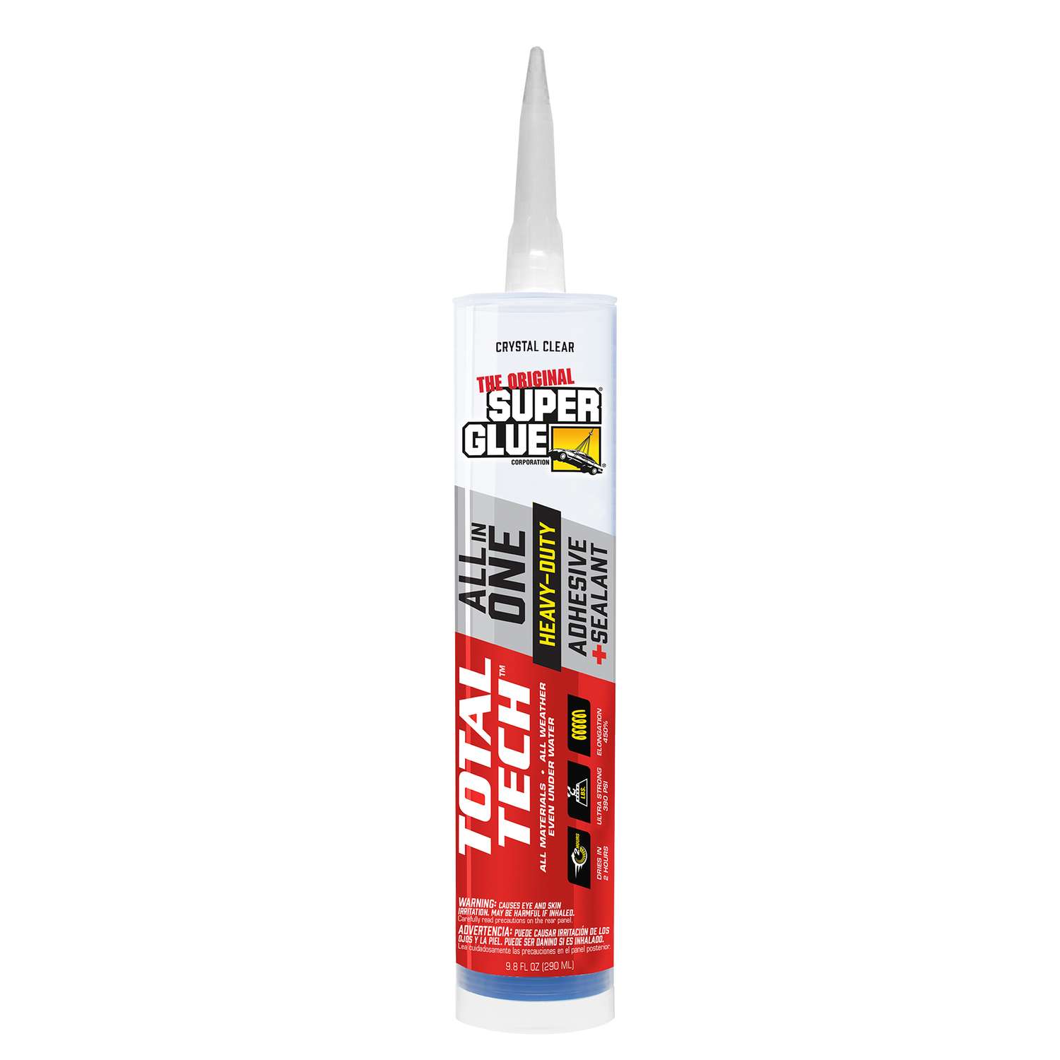The Original Super Glue Corporation Total Tech Construction Adhesive ...