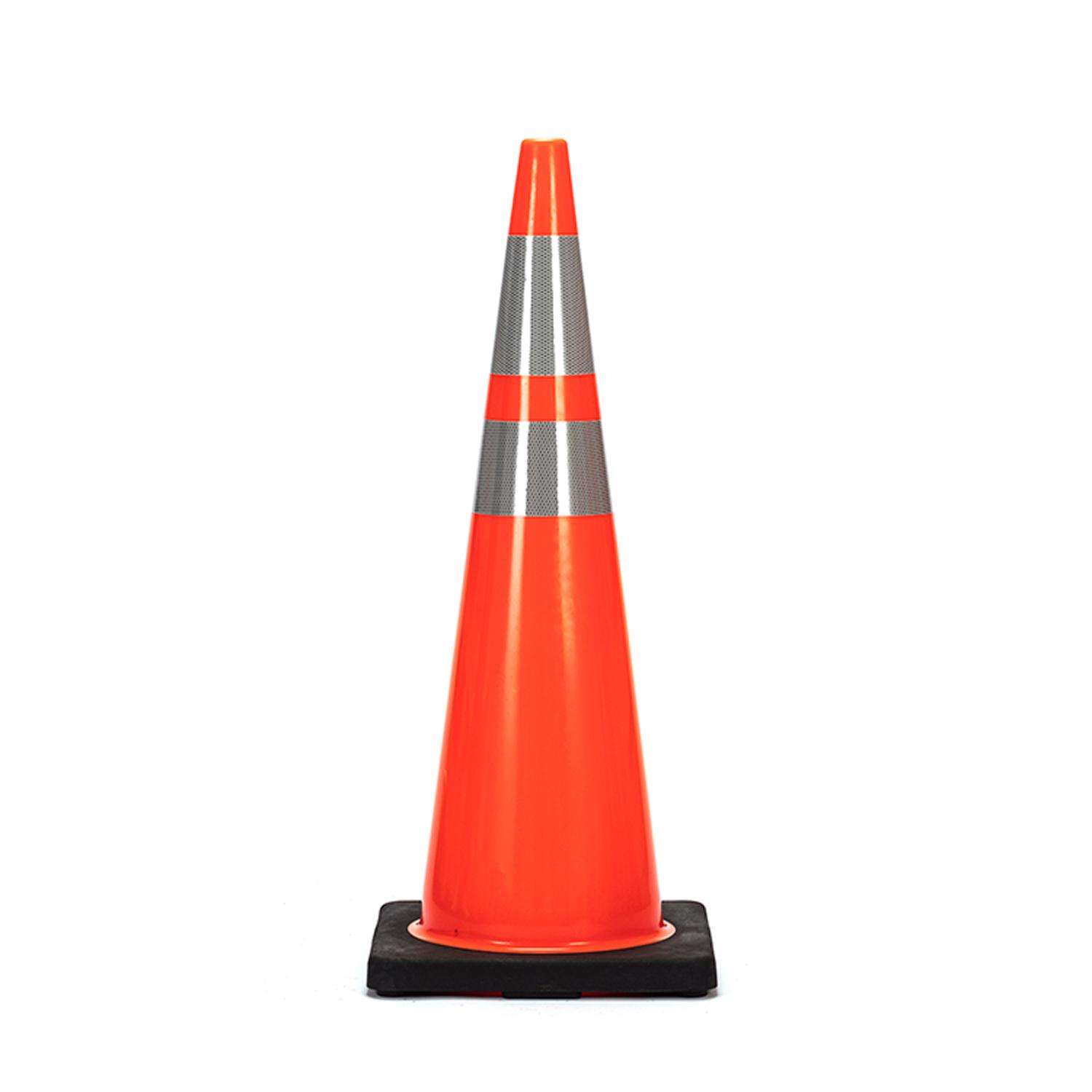 Home Plus 36 in. Triangular Orange Safety Cone 1 pk - Ace Hardware