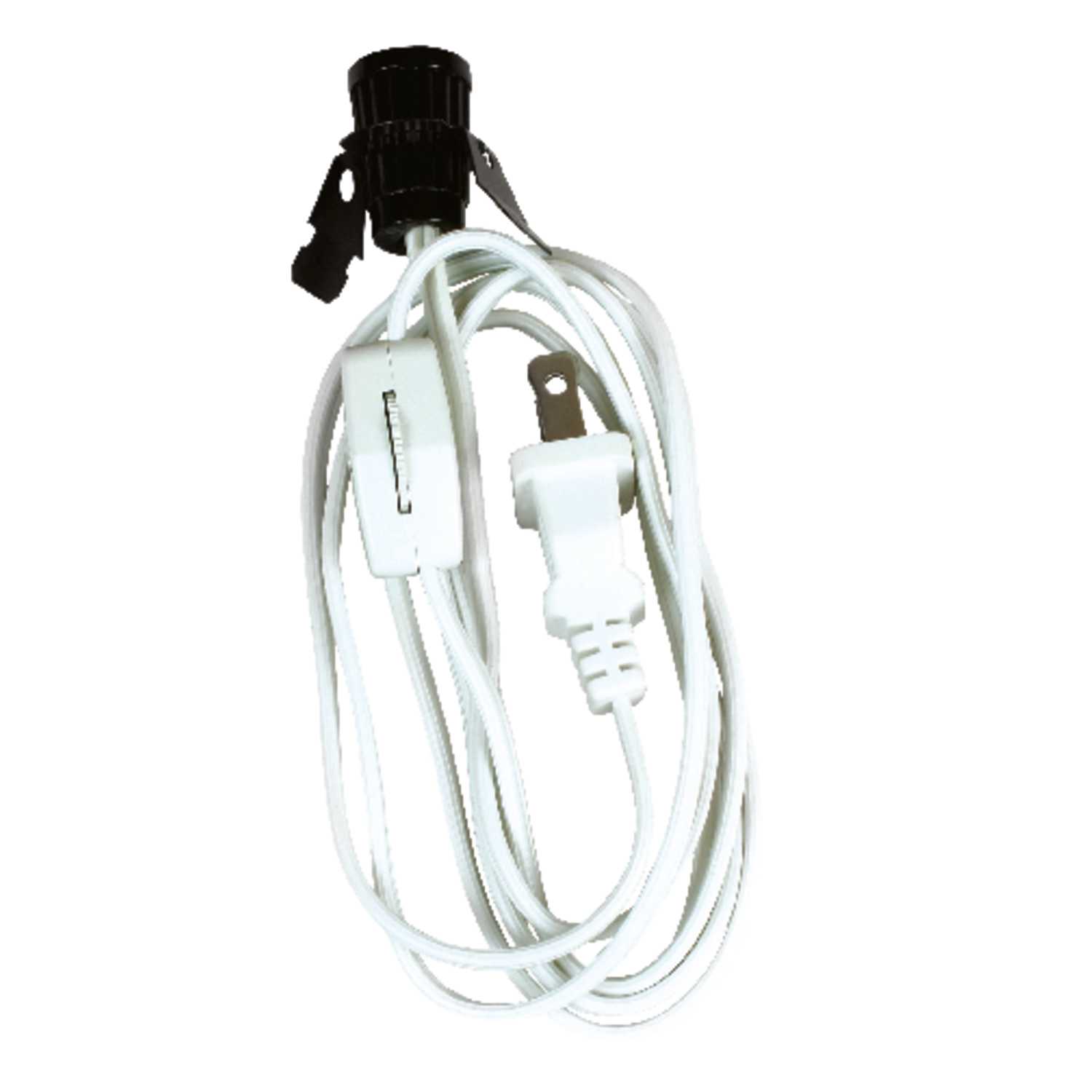Jandorf Plastic Candelabra Base Socket w/Spring Clips 1 pk - Ace Hardware