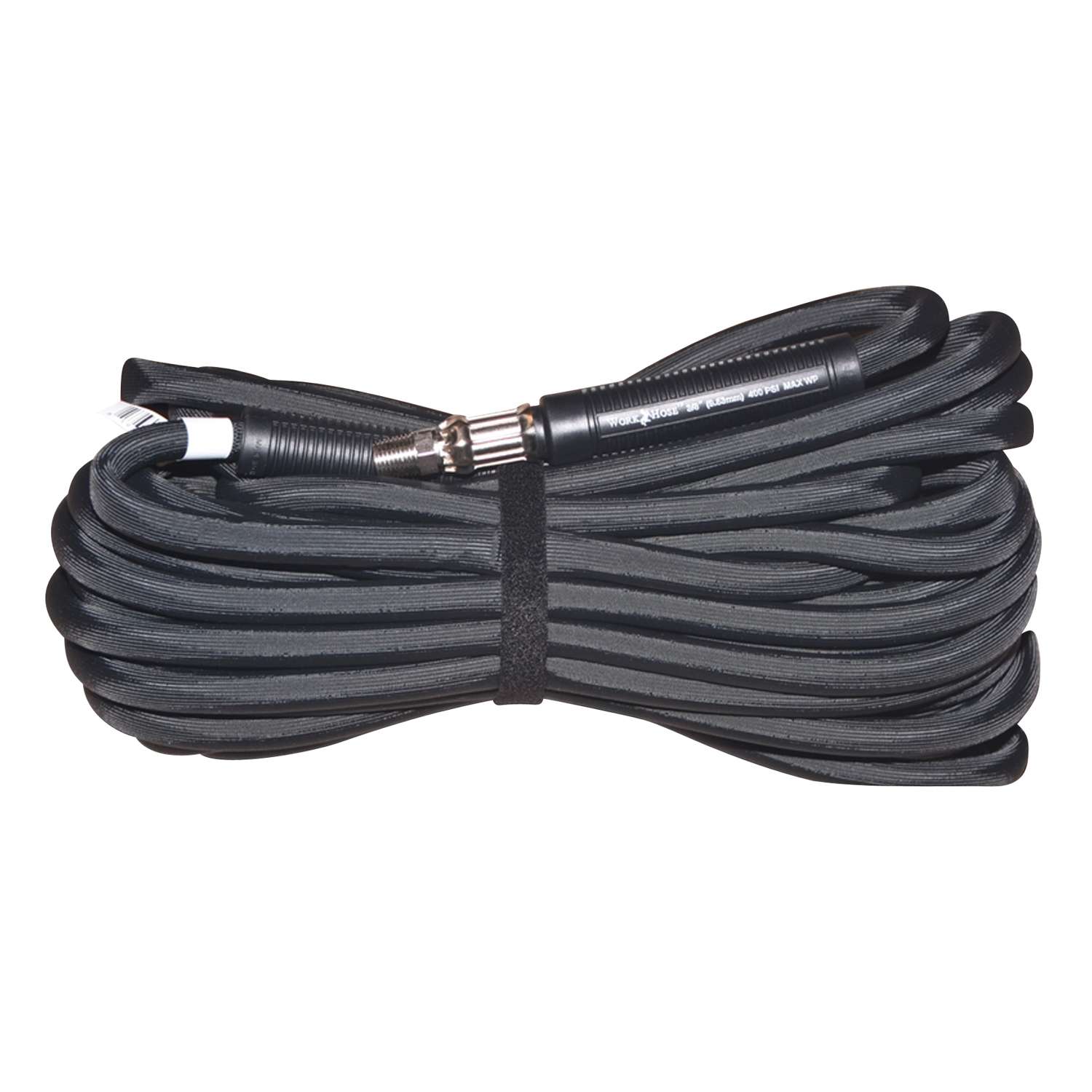 Work Hose 100 ft. L X 3/8 in. D Flexible EPDM Rubber Air Hose 400 psi ...