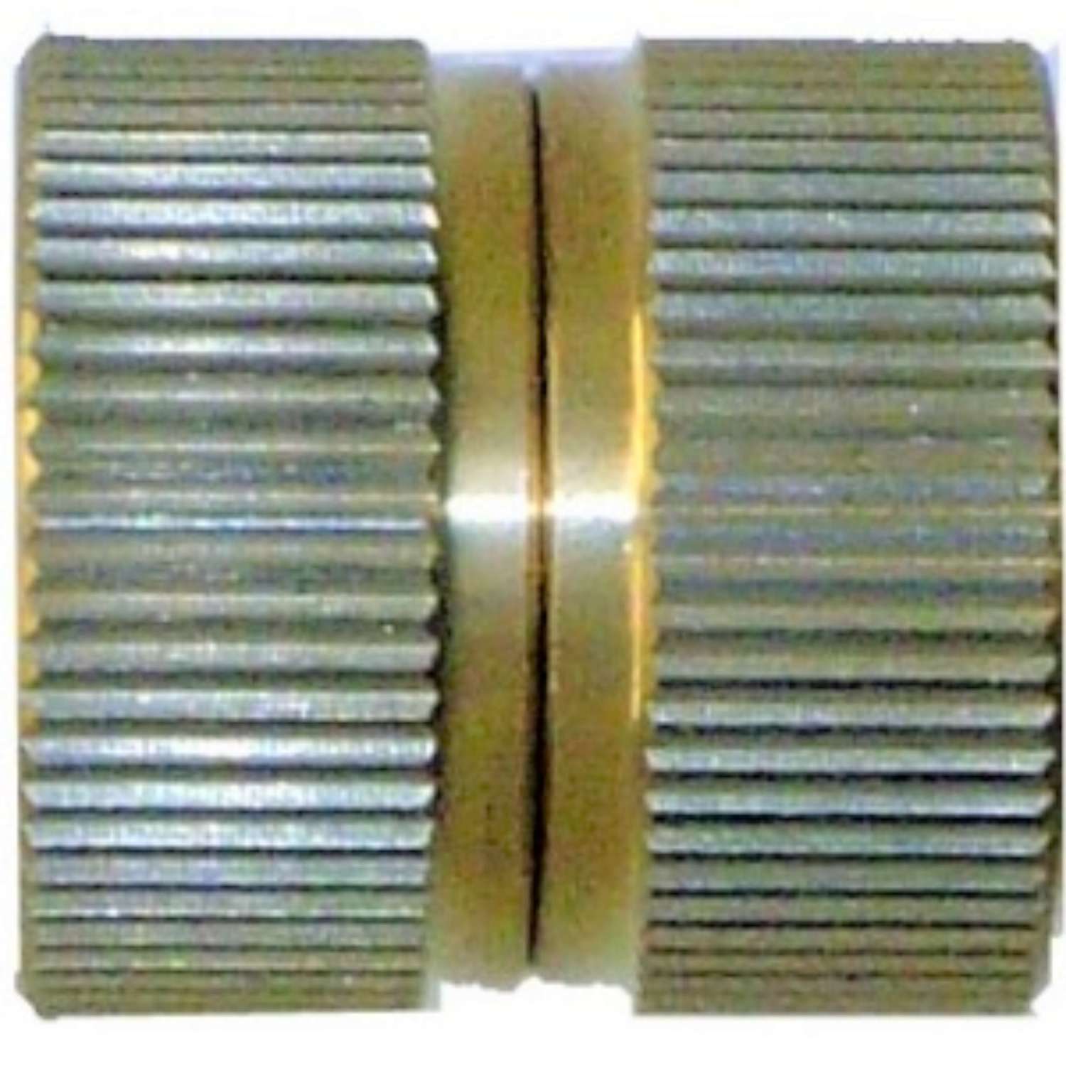 Quality Valve and Sprinkler Brass Threaded Double Female Hose Adapter ...