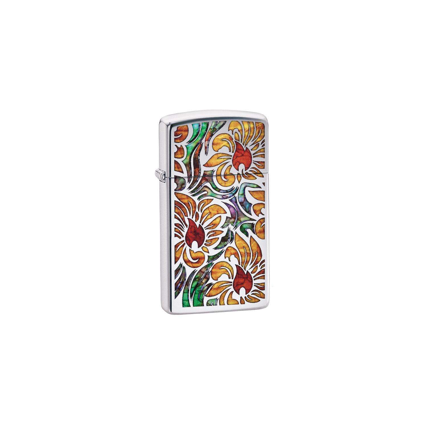 Zippo Silver Fusion Floral Lighter 1 pk - Ace Hardware