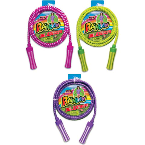 Rainbow Jump Rope Plastic/Rope Assorted 1 pc - Ace Hardware