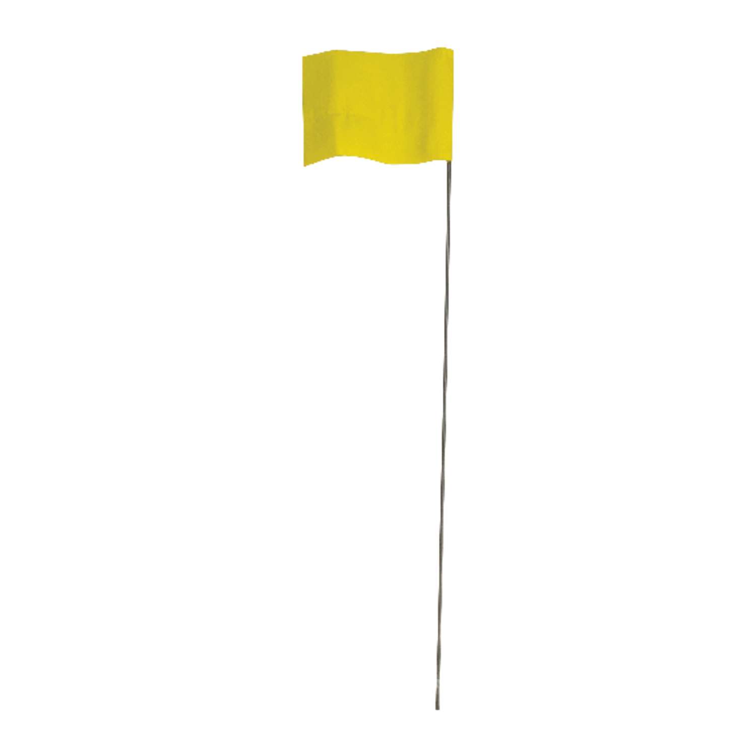 C.H. Hanson 21 in. Yellow Marking Flags Polyvinyl 100 pk Mfr# 15084 ...